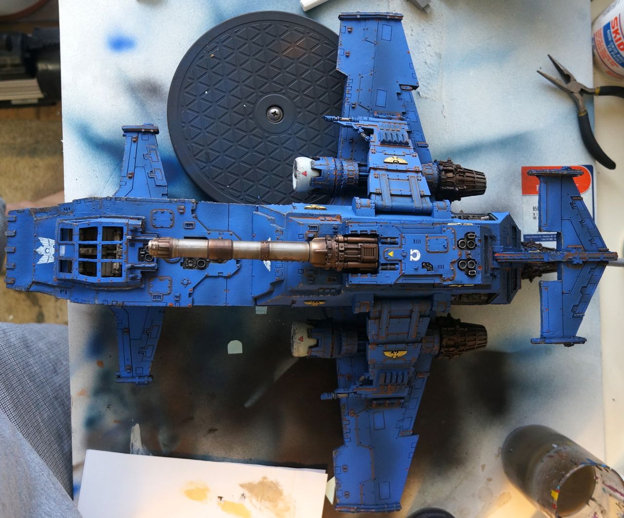 40k Hobby Blog: Thunderhawk WIP2