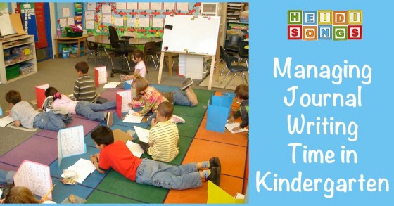Managing Journal Writing Time in Kindergarten