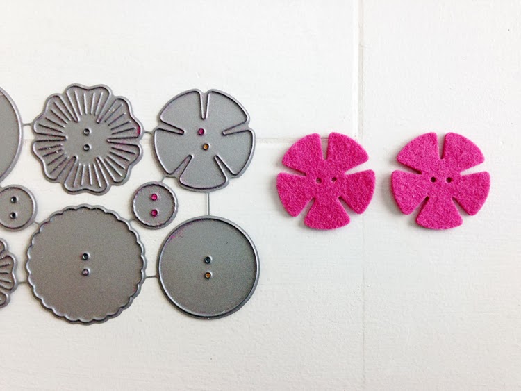 Homespun with Heart: Introducing Button Stacks dies...