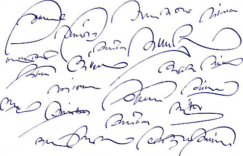 İmza nedir ne demektir? Güzel İmza Örnekleri - Laf Sözlük