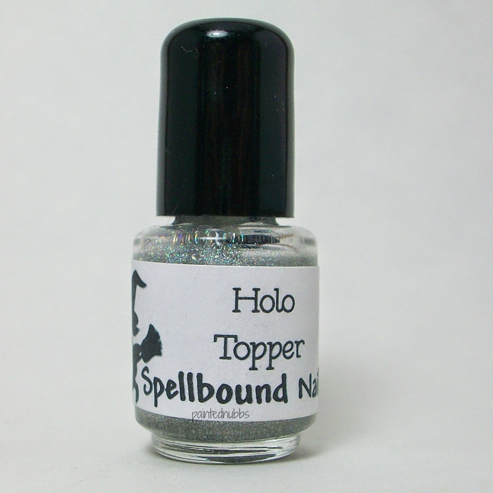 Painted Nubbs: Spellbound Nails Holo Back Girl