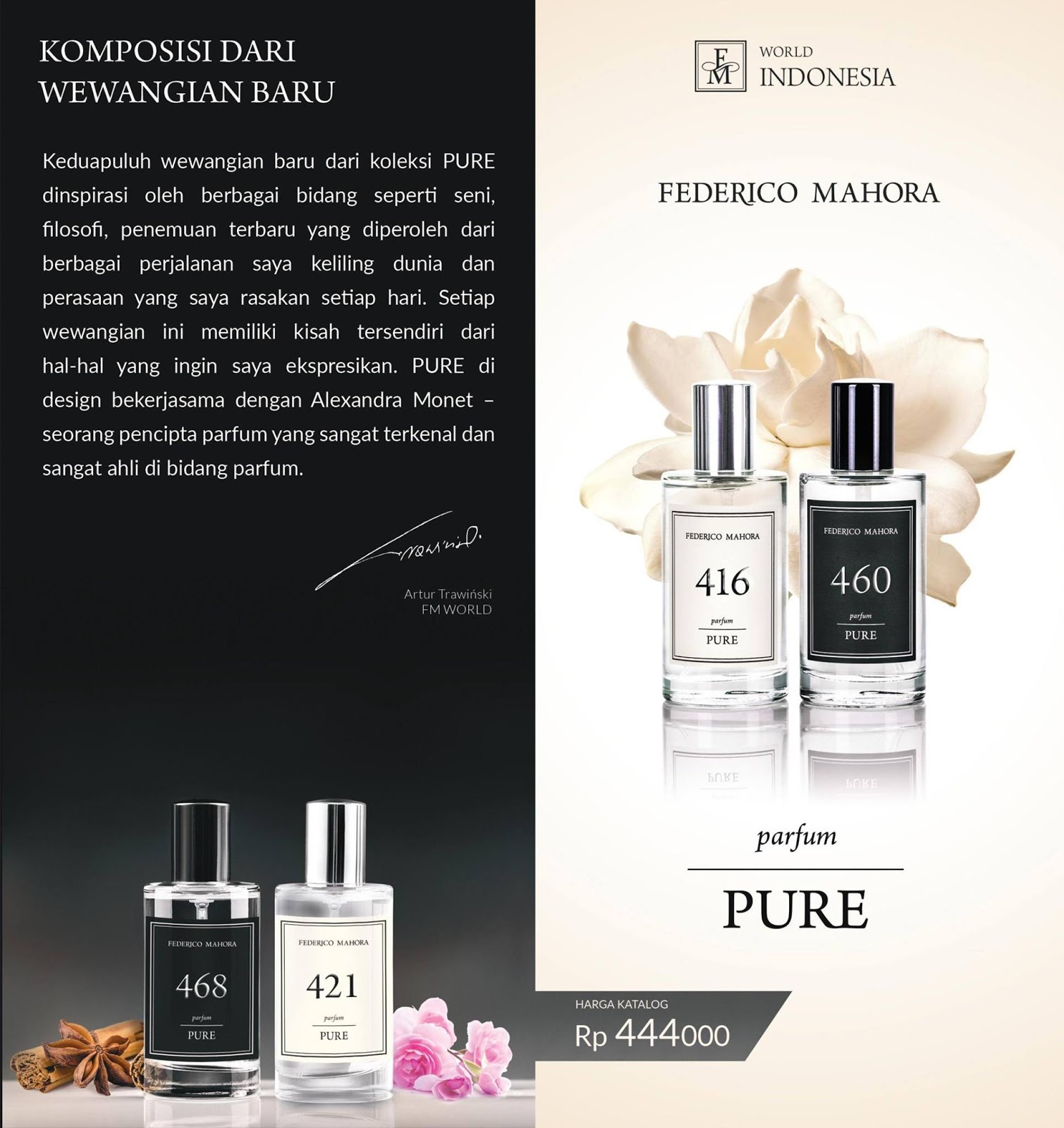 Pure Collection - Bisnis Parfum Online Federico Mahora