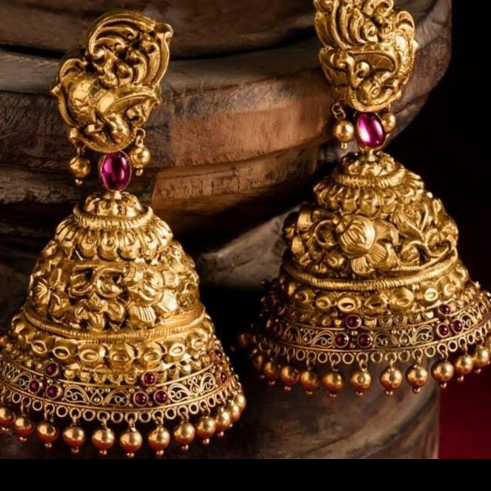 Latest Earring Designs In Gold 2019 - Indian Jewelry Designs