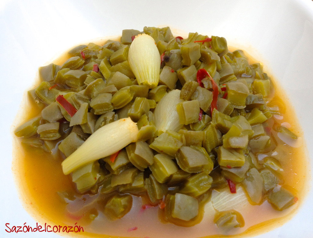 Sazón del corazón: Sopa de nopal