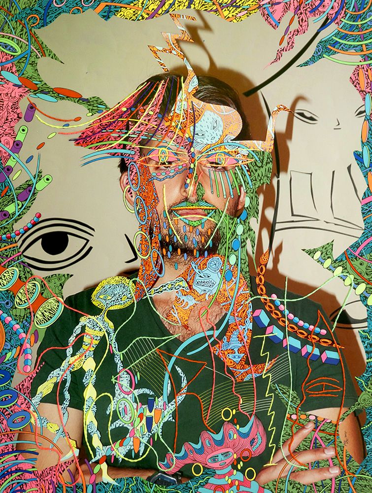 the textile blog: The Work of the Artist Dex Fernandez