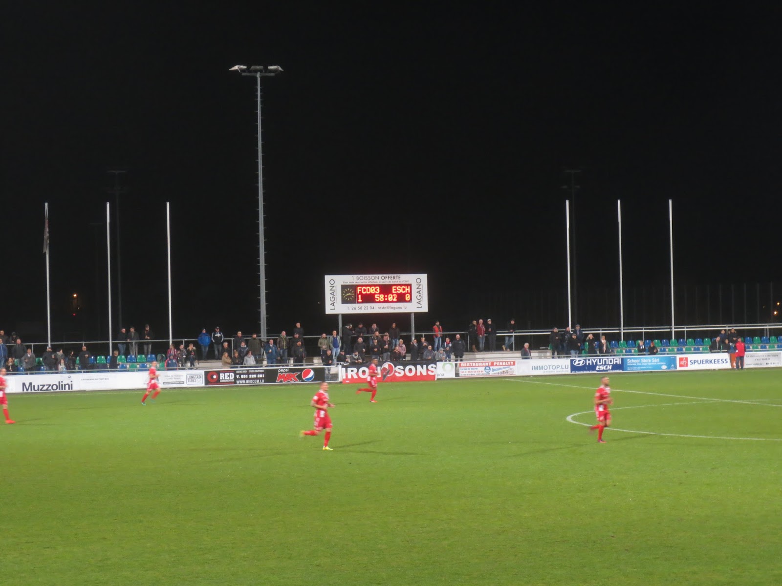 SVK Groundhopping: 30.10.2016 Coupe de Luxembourg, FC Differdange 03 ...