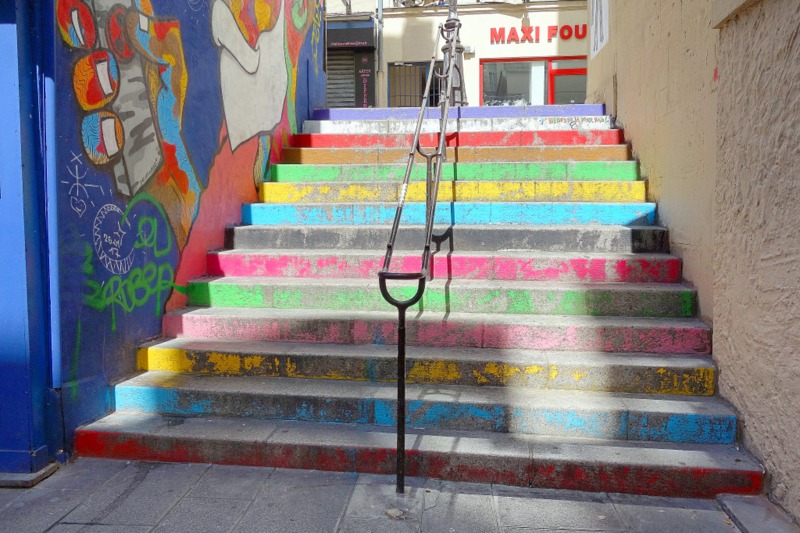 Paris : Rue des Degrés, la plus petite rue de Paris - IIème - Paris la ...