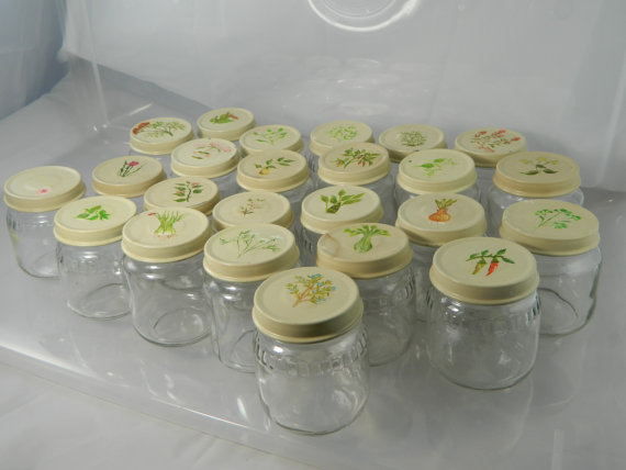 PURPLE SAGE ORIGINALS: Baby Food Jars Repurposed ~ Jars, Jars and more ...