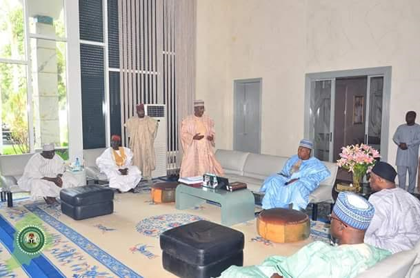 Photos: Maiduguri billionaire Alhaji Mohammed Indimi receives Gov ...