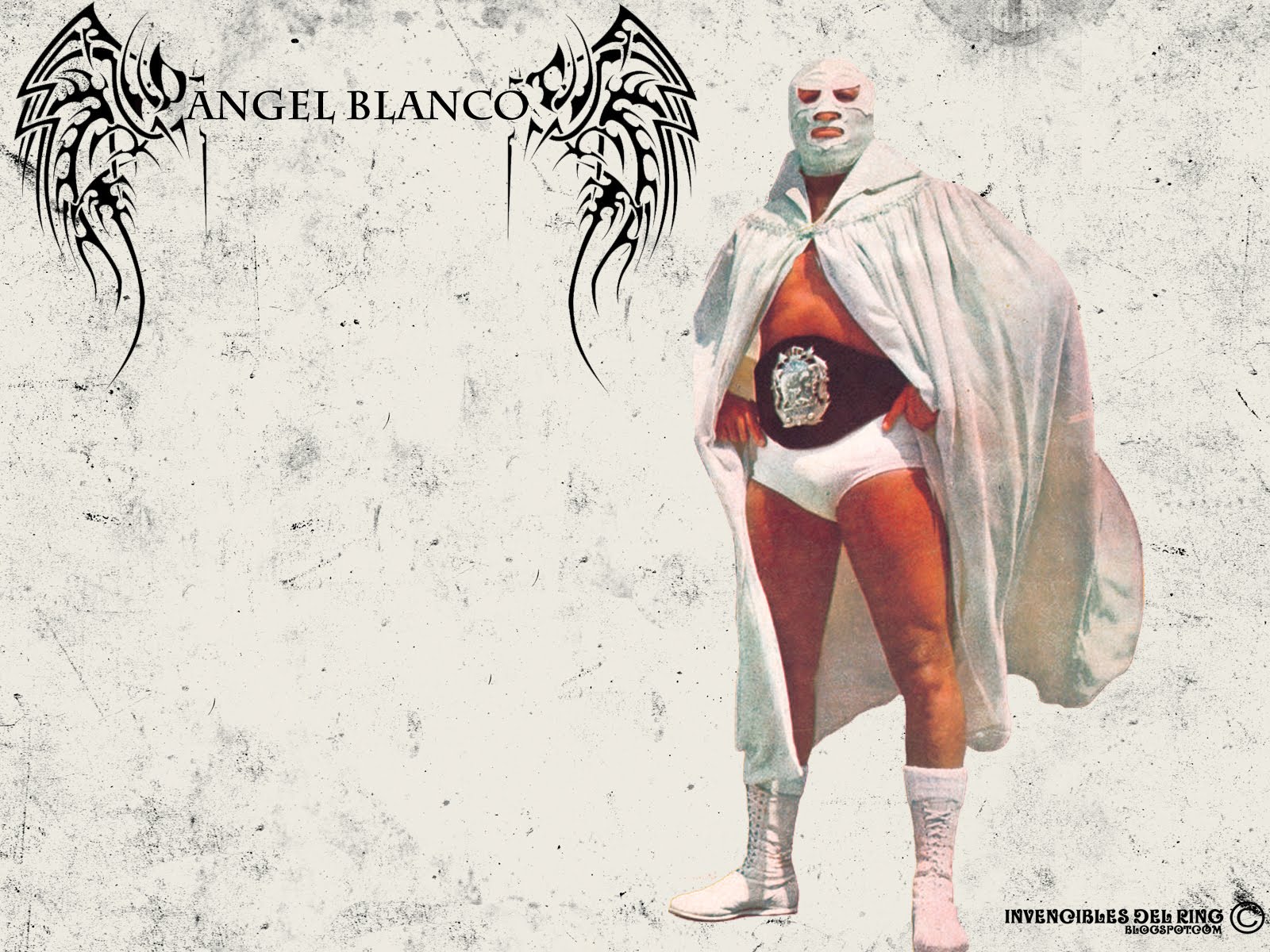 Invencibles del Ring: Electrizante wallpaper de Ángel Blanco