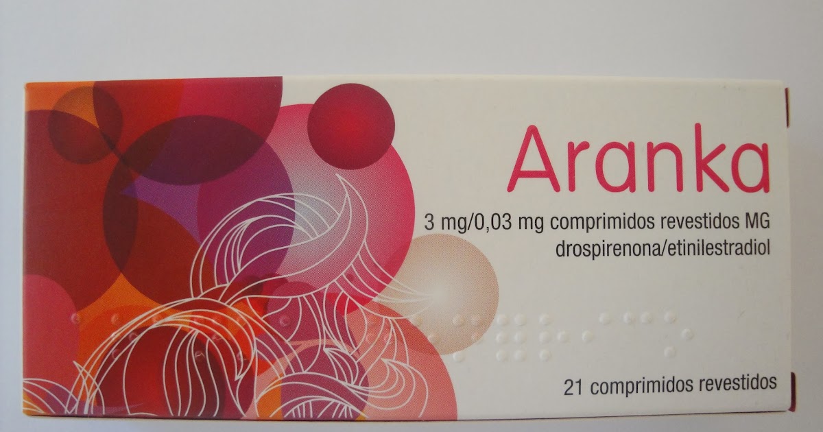 Efeitos secundários da pílula aranka®