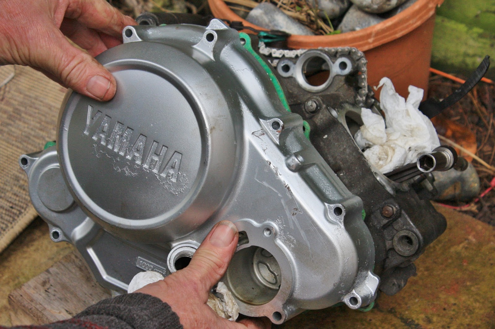 Yamaha YZF-R125 Owners Blog : Yamaha YZF R125 Gear selector shaft