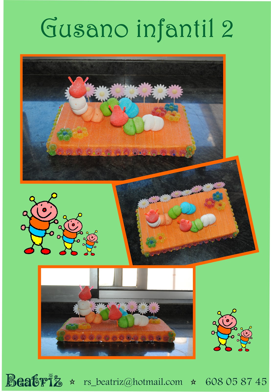 Dulces Momentos : Gusano infantil 2
