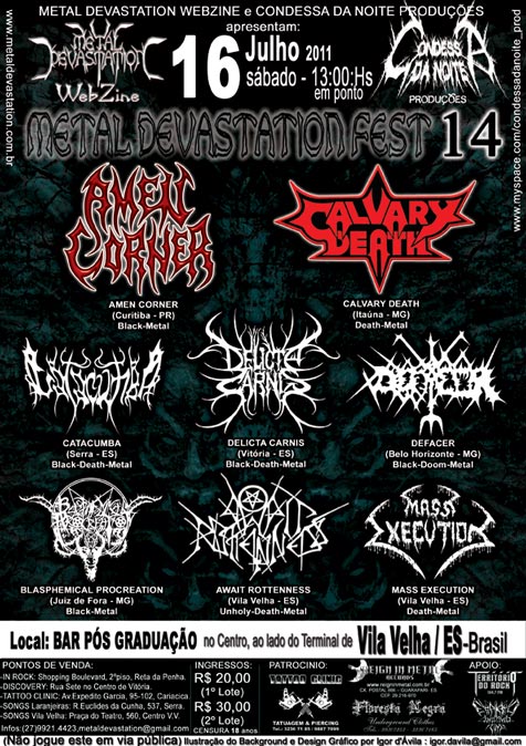 .: METAL DEVASTATION FEST 14