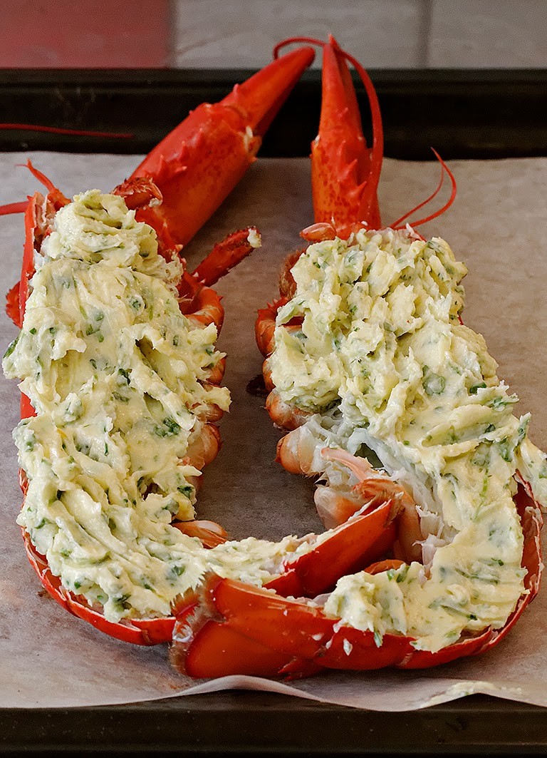 Fit på fett: Gratinerad hummer (2-4 portioner)