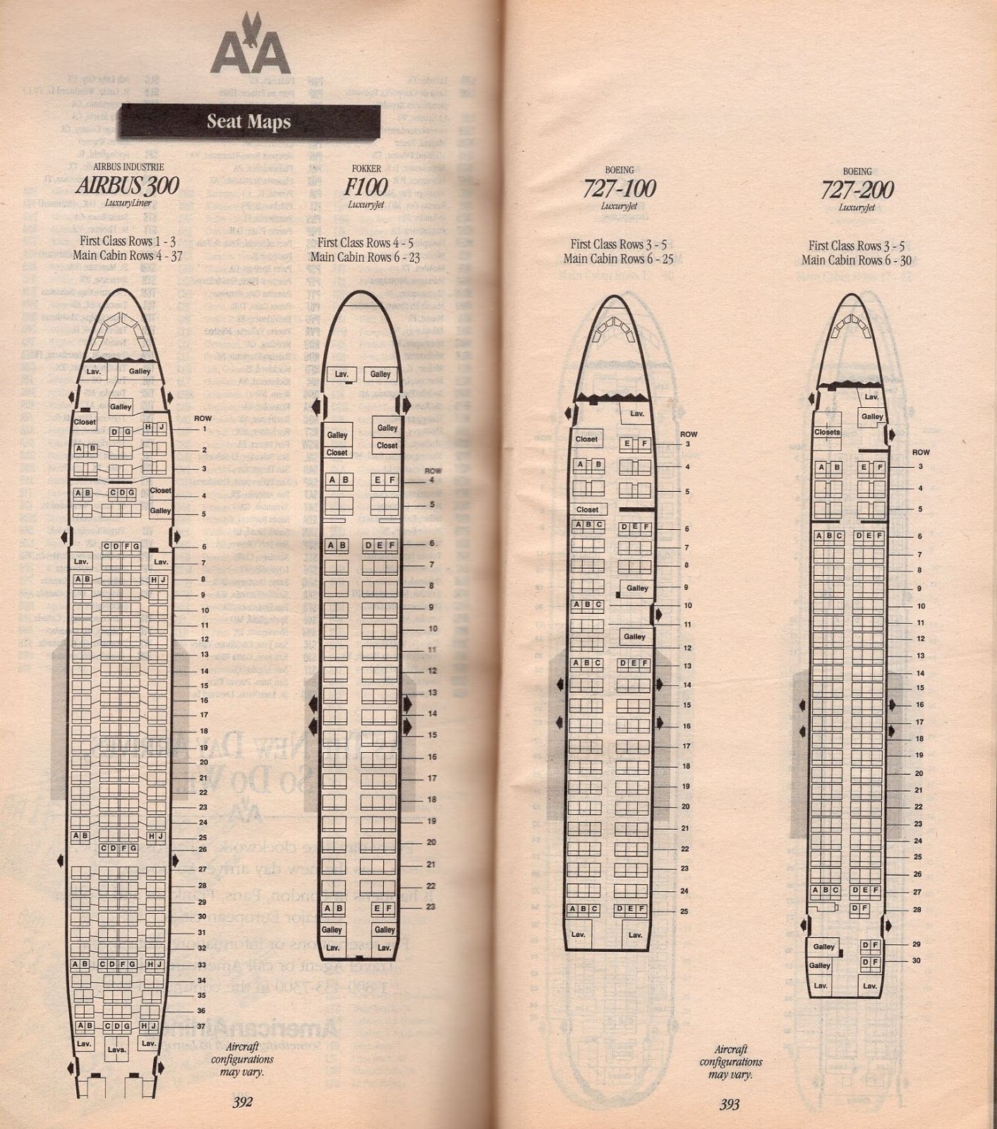 Airline memorabilia: American Airlines (1992)