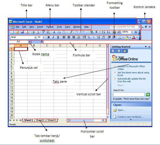 PERBEDAAN Microsoft Excel 2003 Dengan Microsoft Excel 2007