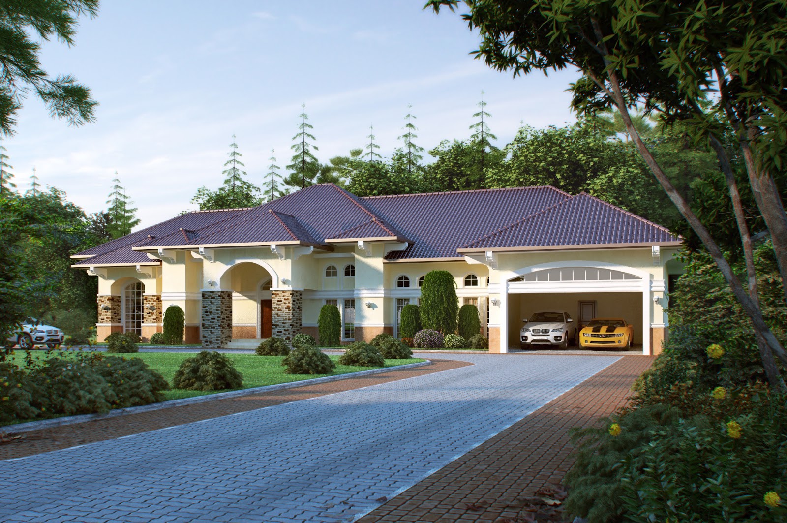 Kerala Houses and Plans : Beautiful Homes in the world, good collection.