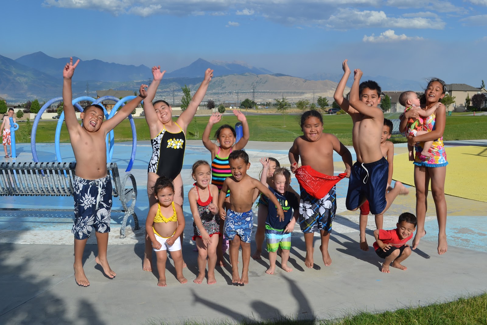 F*A*N*G*U*P*O: Splash Pad fun...
