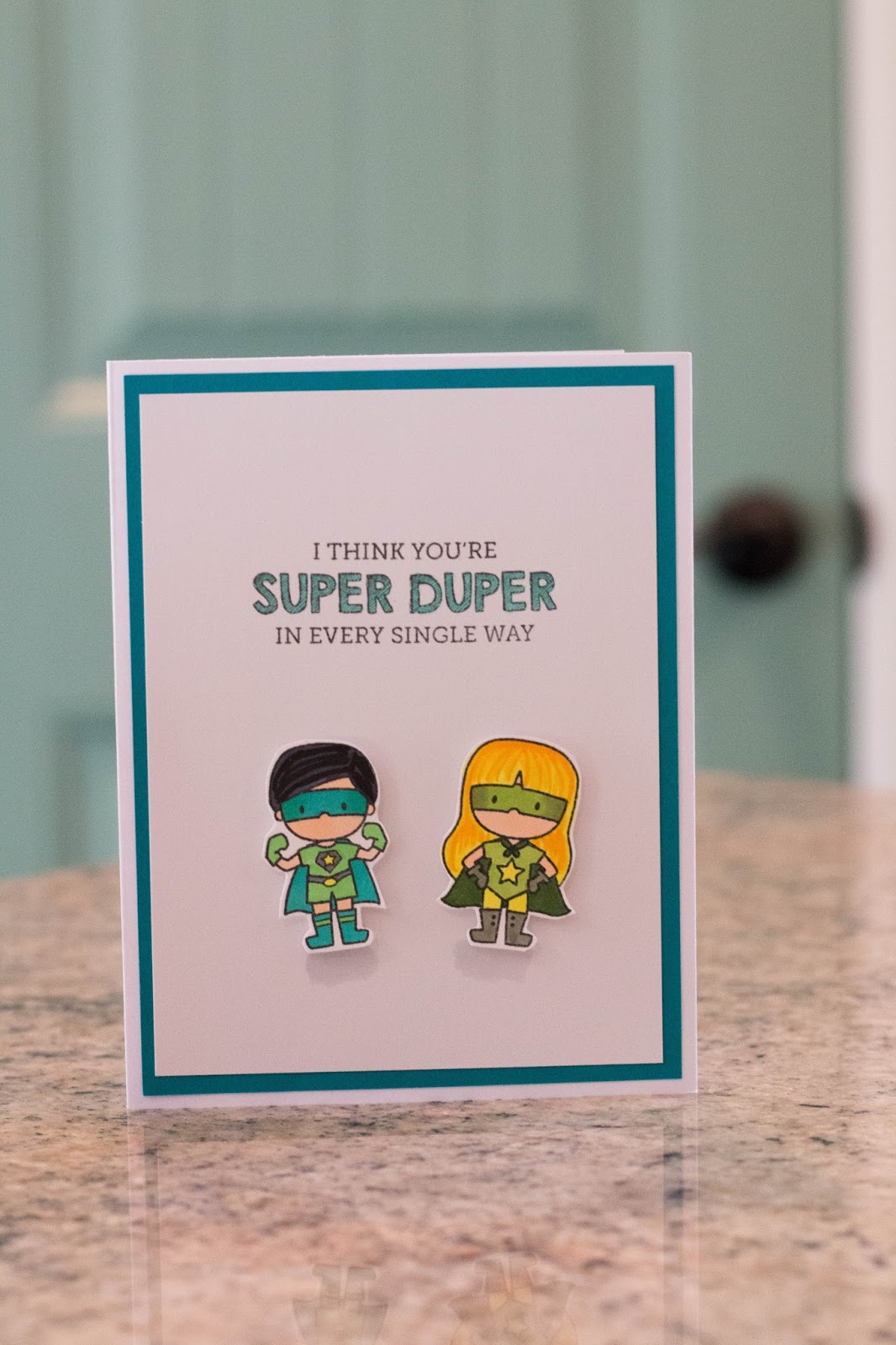 Winter Wonderland: Super Hero cards & Packages