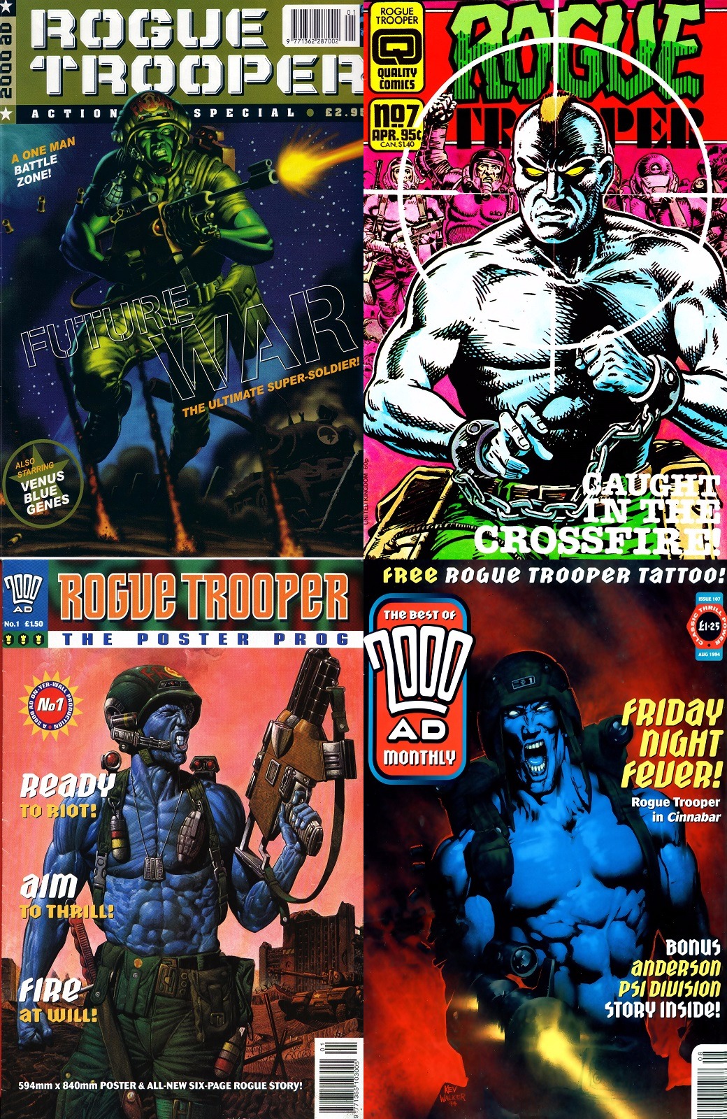 Rogue Trooper Collected from 2000AD (+Color Reprints & Extras) (1981 ...