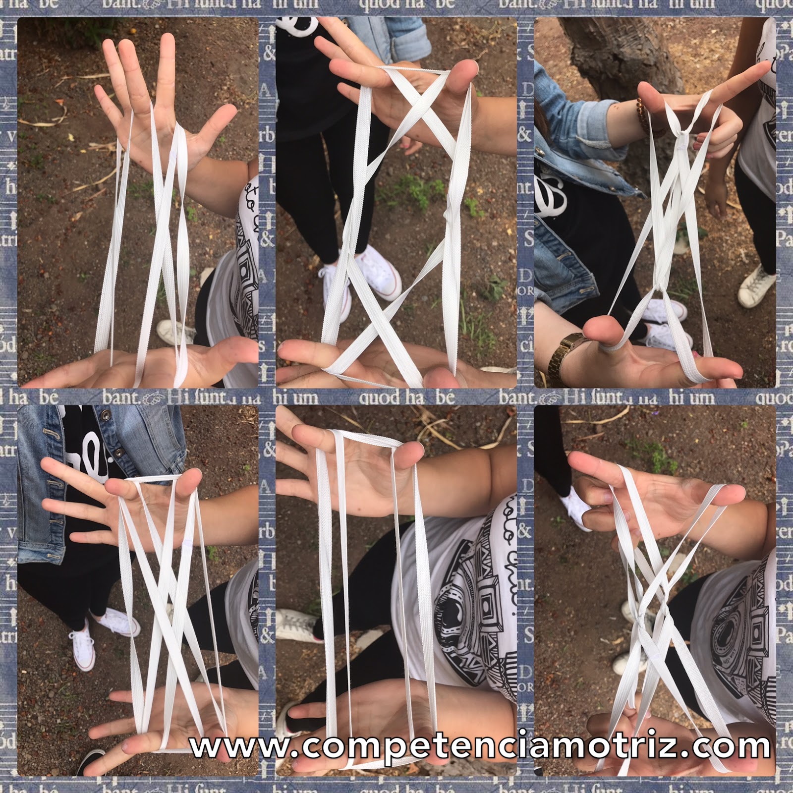 Educación Física: Elástico de manos.