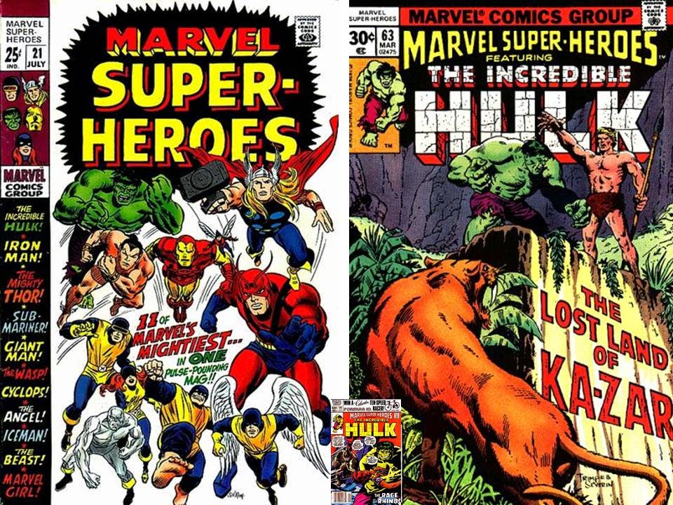 Dave's Comic Heroes Blog: More on Marvel’s Showcase on Super-Heroes