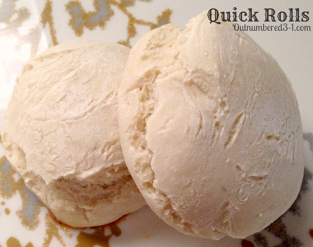 Quick Roll Recipe - Outnumbered 3 to 1