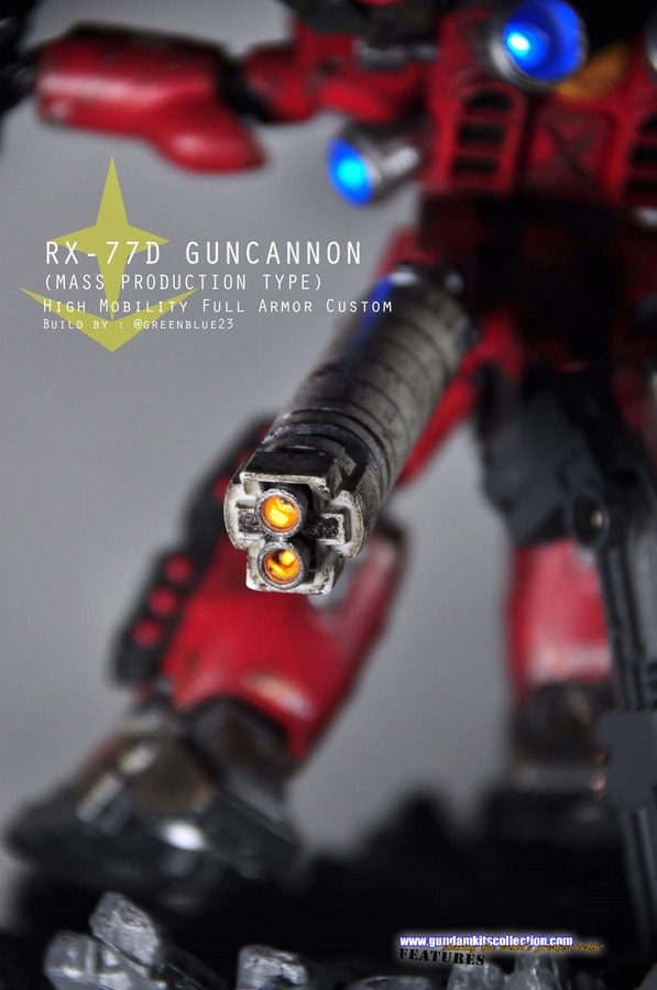 Custom Build: 1/144 Assault Guncannon - High Mobility Full Armor Custom
