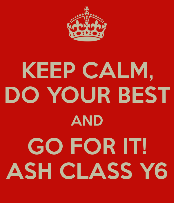 The mighty Ash Class blog!: It's time to show off, Year Six!