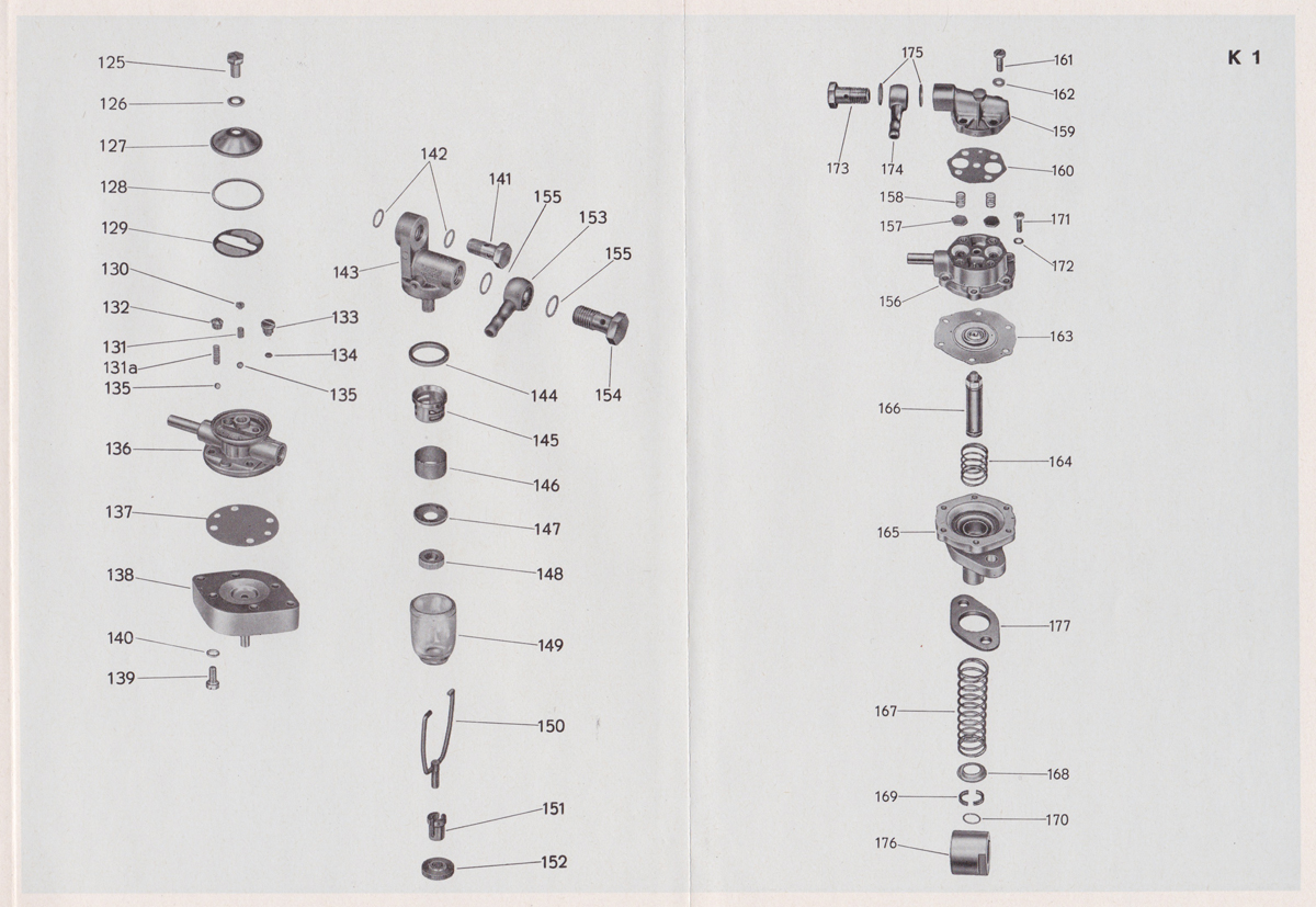 BZ's BMW Isetta 300's: Goggomobil T TS TL Parts Diagrams