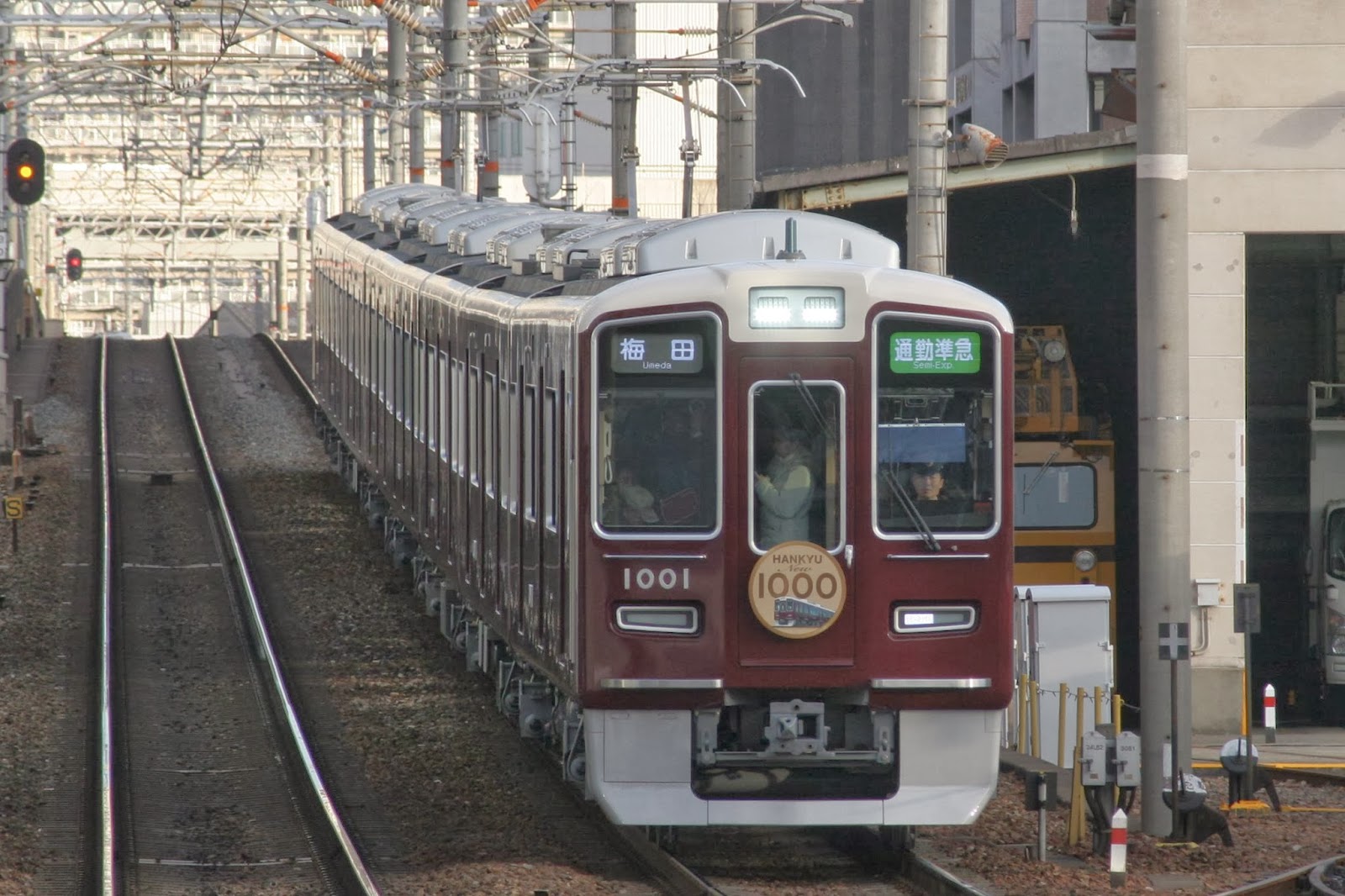 pikarail's blog: 131225-阪急電鉄-1000系1001F宝塚線で運用開始。