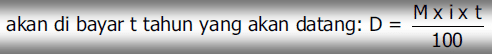 Rumus Cara Menghitung Diskonto