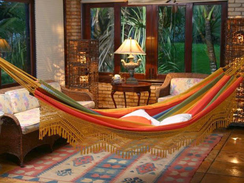 Decorando com redes de descanso