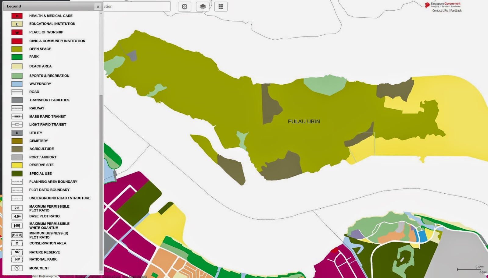 Restore Ubin Mangroves (R.U.M.) Initiative: Maps