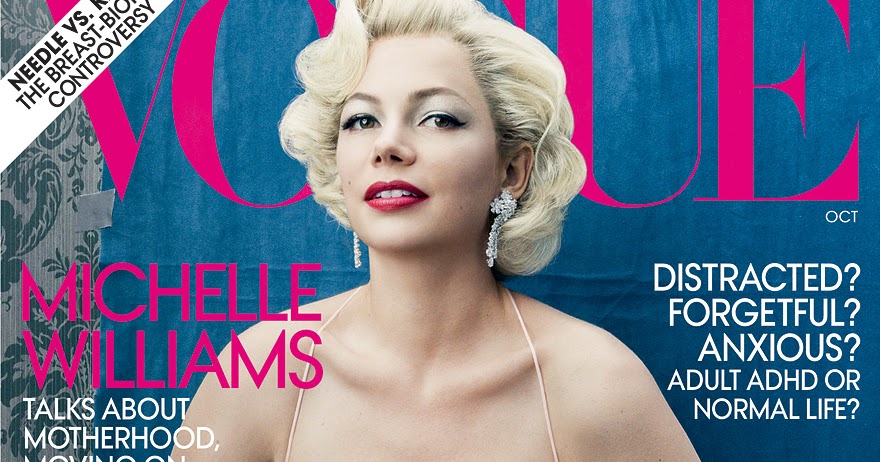 Smartologie: Michelle Williams for Vogue October 2011