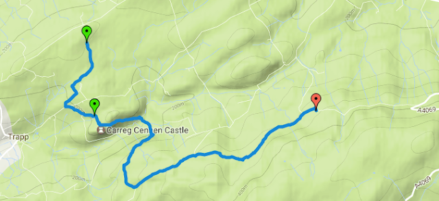 JimPulse: A blog by Jim Randell: The Beacons Way - Walk 2
