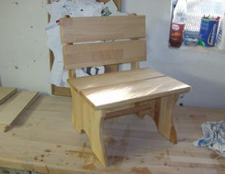 Wood Project: Wooden High chair ~ Woodworking project