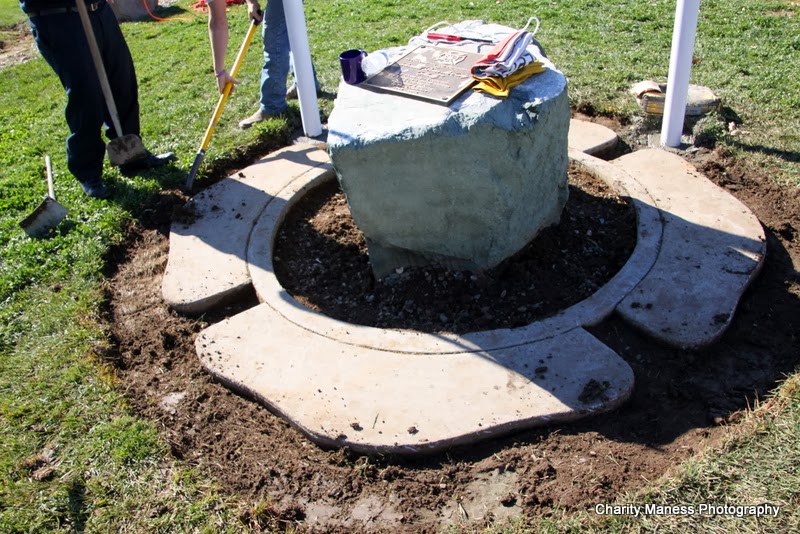 Copper Gazette: Copper Fire memorial flag poles erected