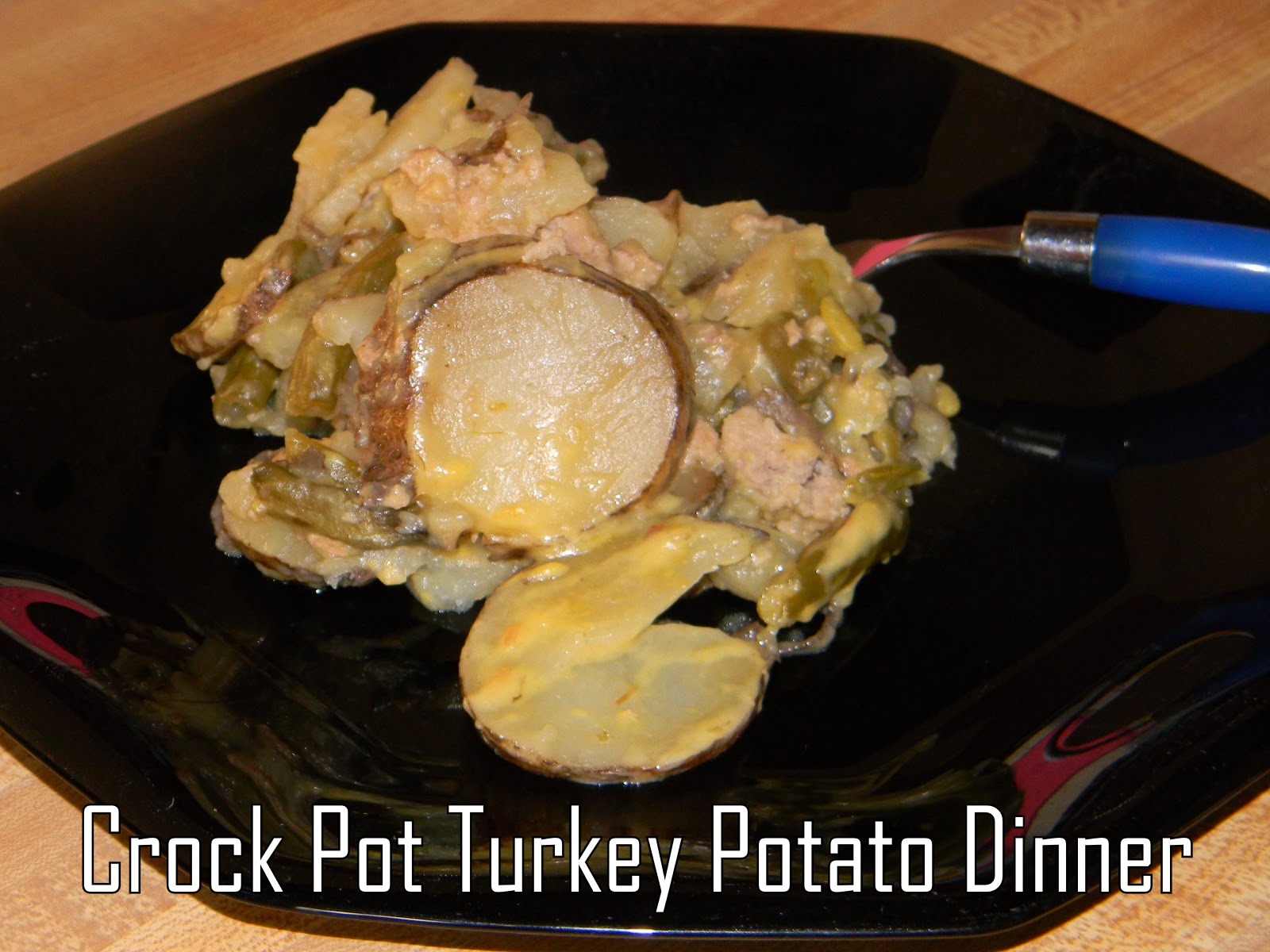 Growing to Four: Crock Pot Turkey Potato Dinner