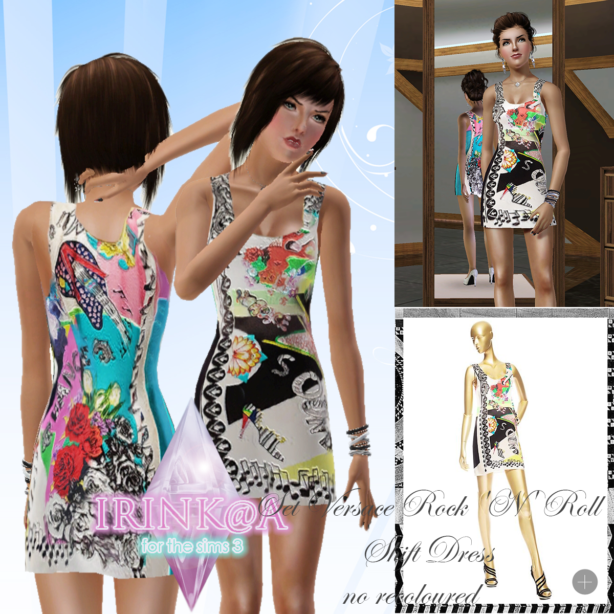 Irink@a: Set Versace "Rock 'N' Roll"