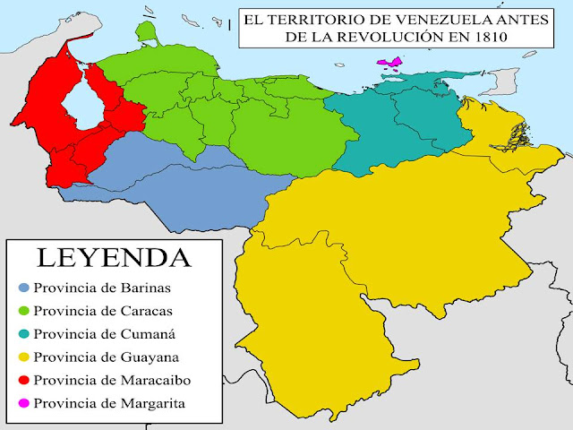 Jaime Jose Piña Arangure: Período Colonial de Venezuela