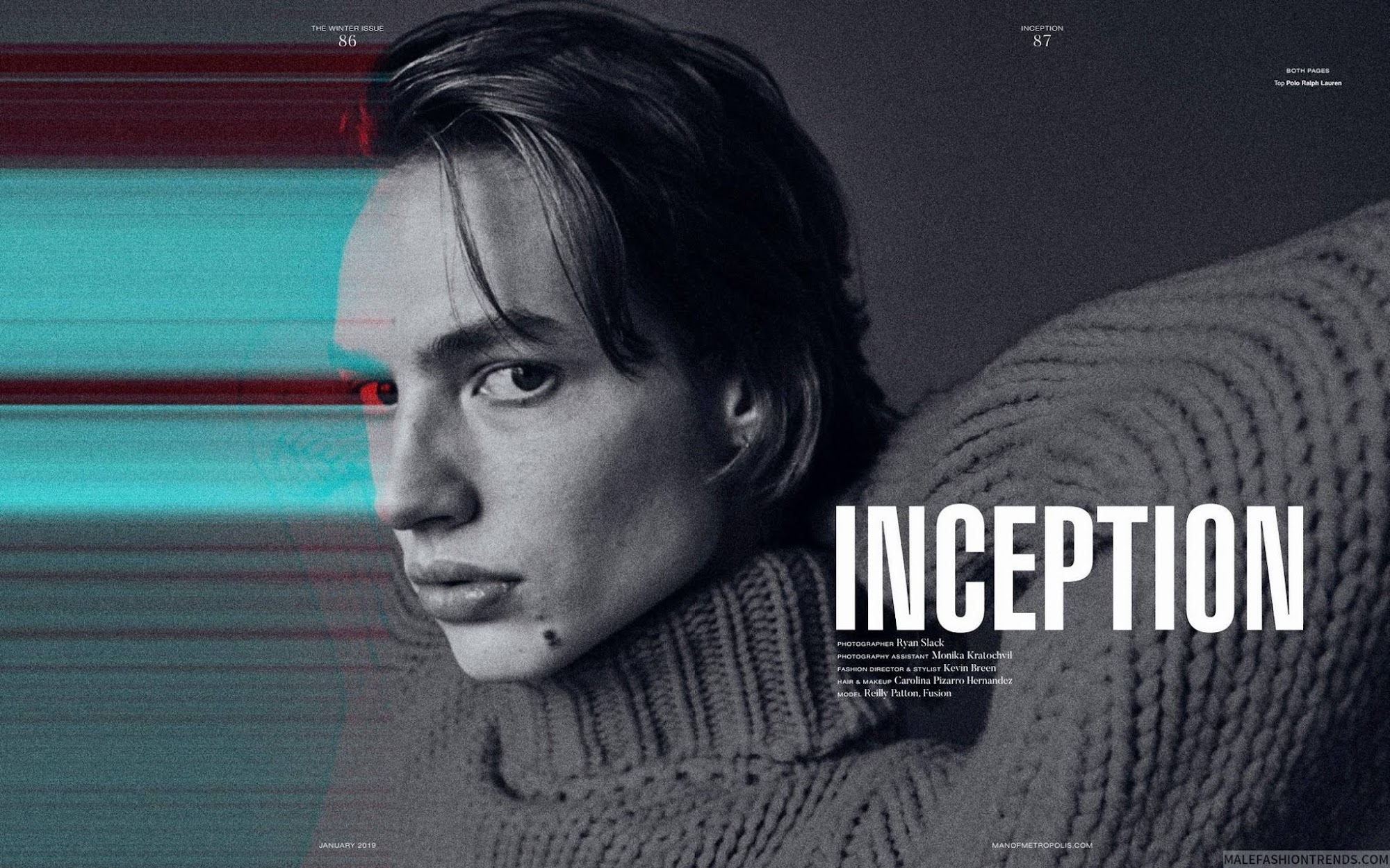 Reilly Patton para Man of Metropolis en fotos de Ryan Slack