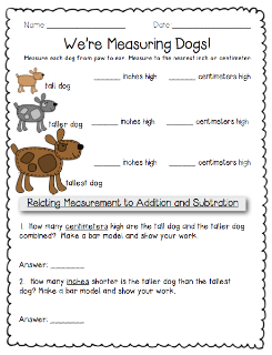 The Teacher's Chair: We're Measuring Cats and Dogs!