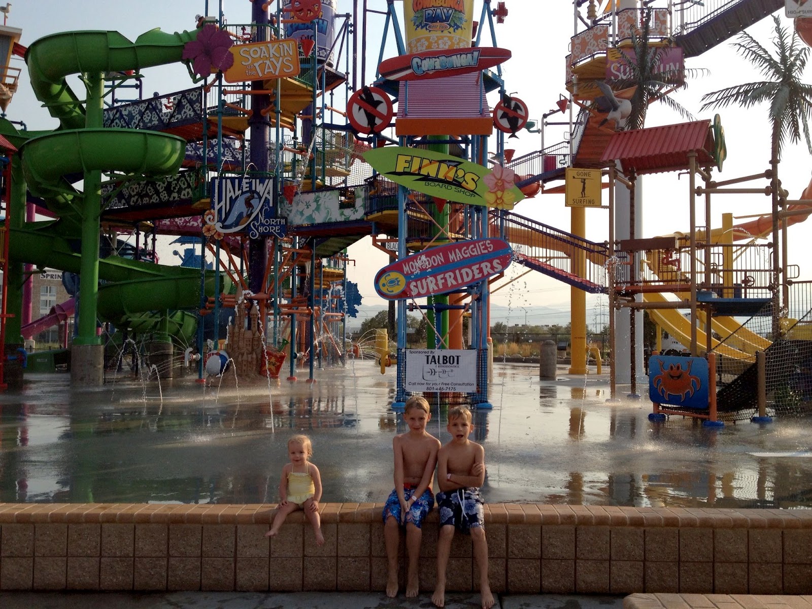 A school of fish: Waterpark Field Trip, and How Water Slides Work
