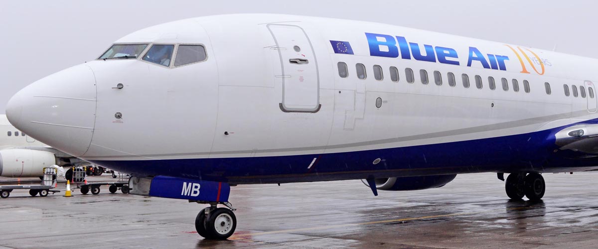 Birmingham Airport Photo Blog: Blue Air operate their inaugural twice ...