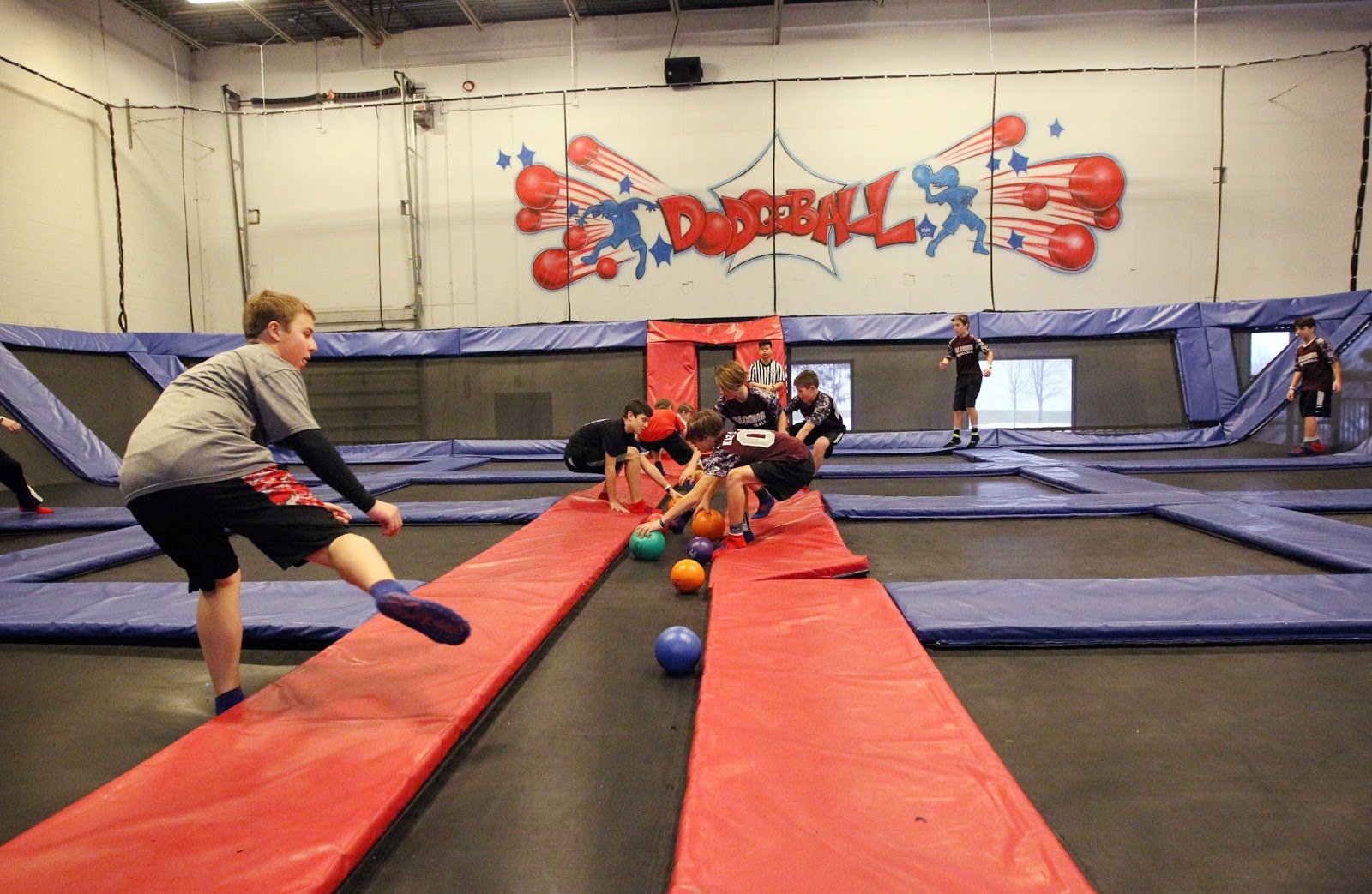 Mark Kodiak Ukena: 4th Annual Dodgeball Tournament at Jump America Gurnee
