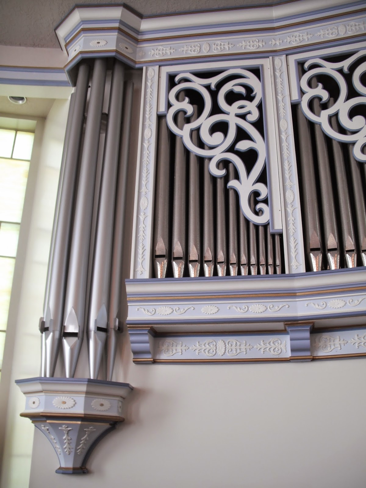 Historic LDS Architecture: Provo Park Ward: Organ Detail