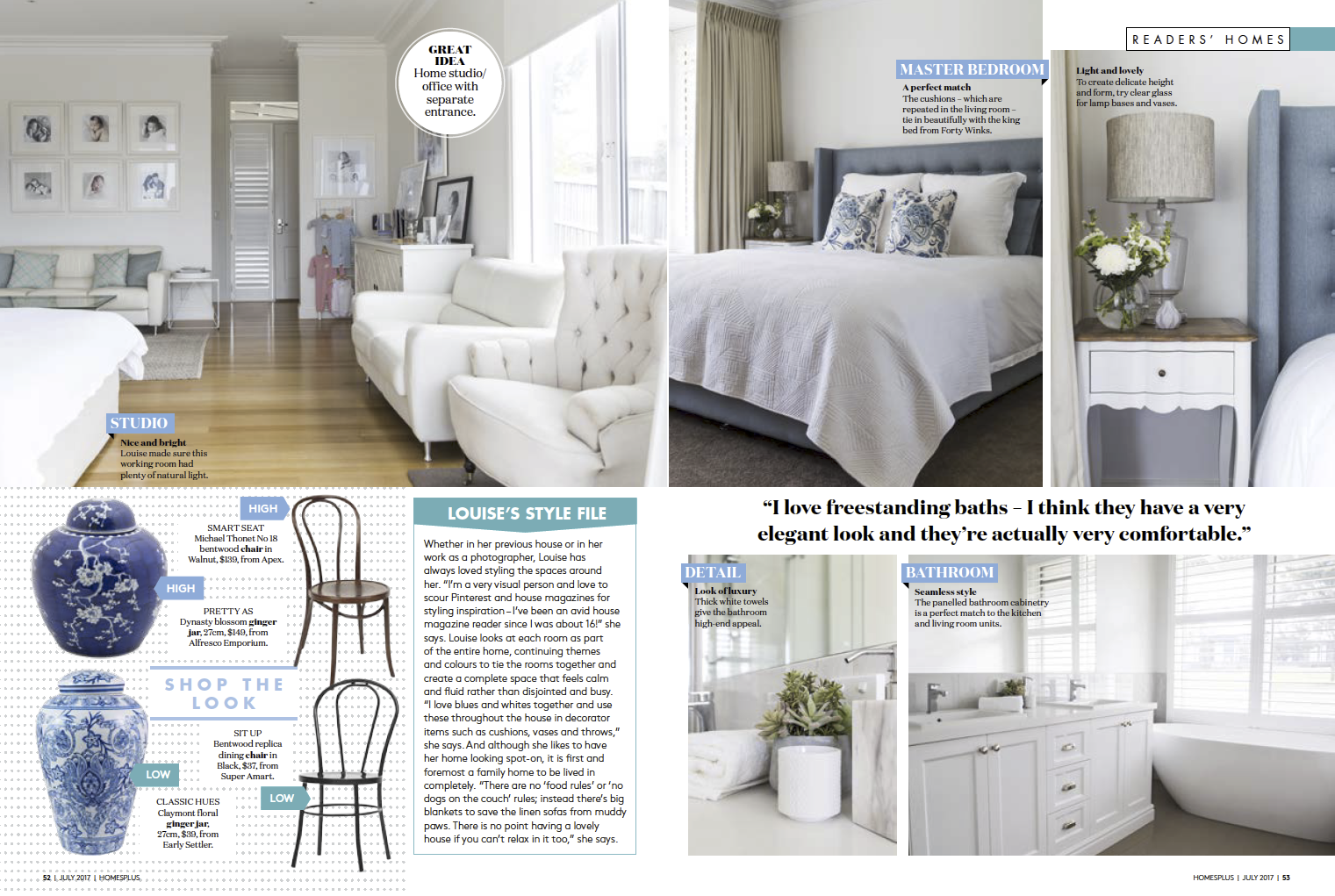 Home + Magazine - July Issue - Our Hampton Style Forever Home