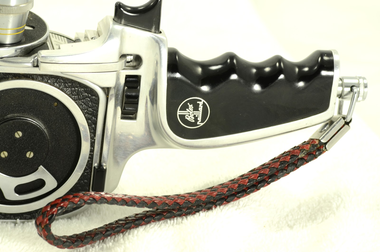 Vintage Camera House: Bolex D8L 8mm movie camera with 3 lenses